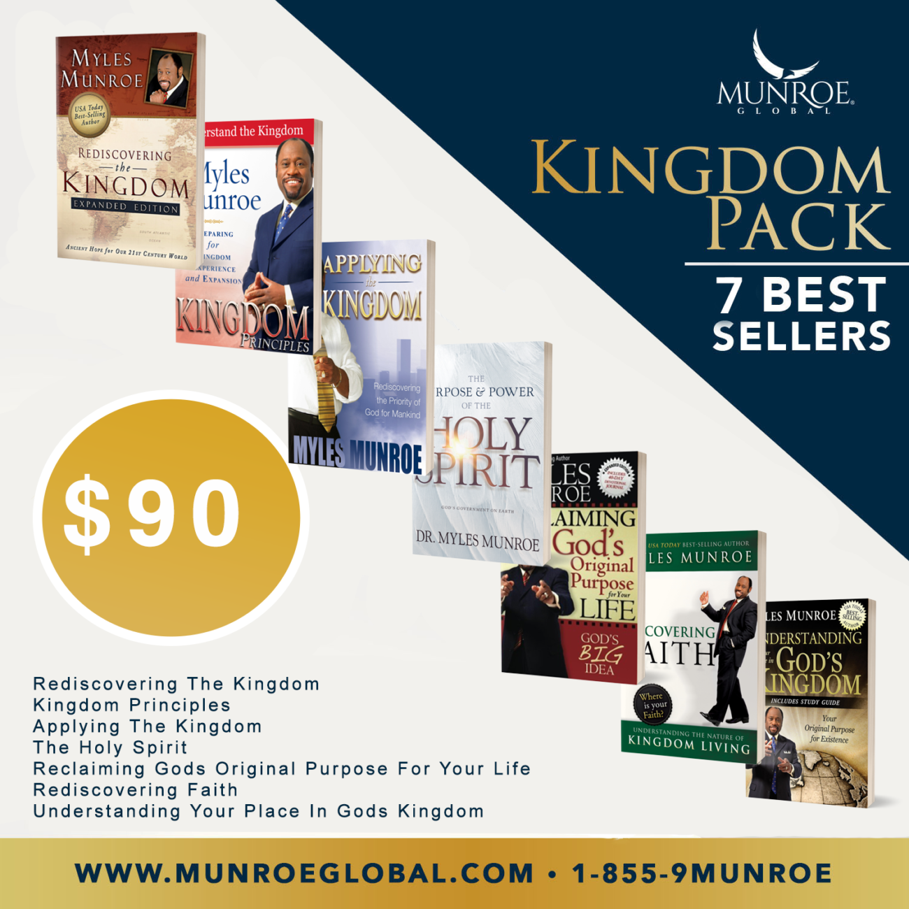 Purpose Pack- Books - Munroe Global