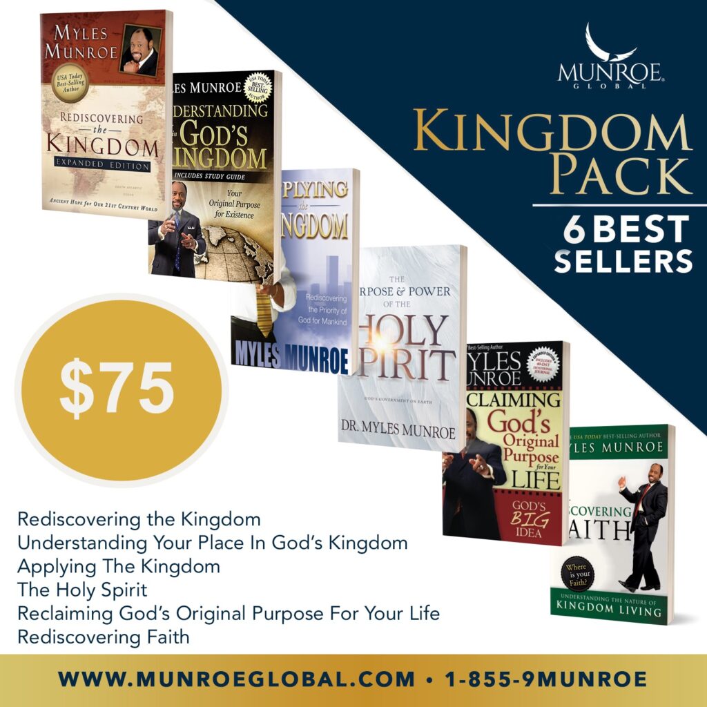 Purpose Pack- Books - Munroe Global